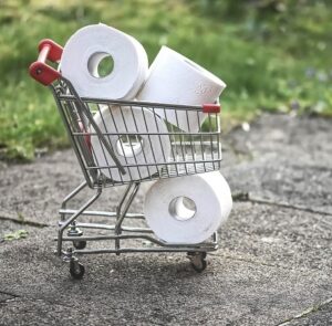 Hoarding and Stockpiling Toilet Tissue Paper - The Classy Chics