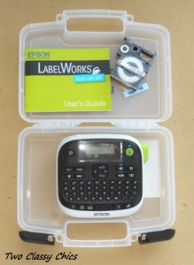 Epson LW-300 Printer and LabelWorks Iron-on Kit - The Classy Chics