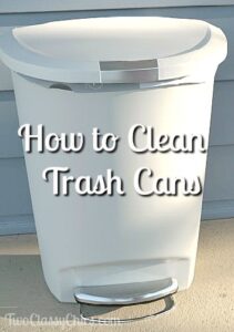 Spring Cleaning: How to Clean Your Trash Cans - The Classy Chics