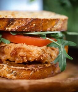 Sebastian's Lion's Mane Sandwich - The Classy Chics