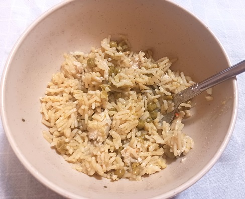 Chicken and Rice Stove Top Dinner Recipe - The Classy Chics